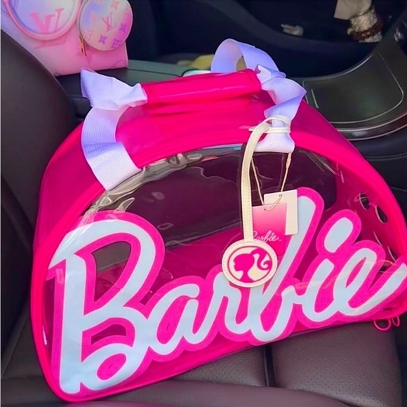 Barbie | Bags | Rare Barbie Transparent Tote Bag | Poshmark